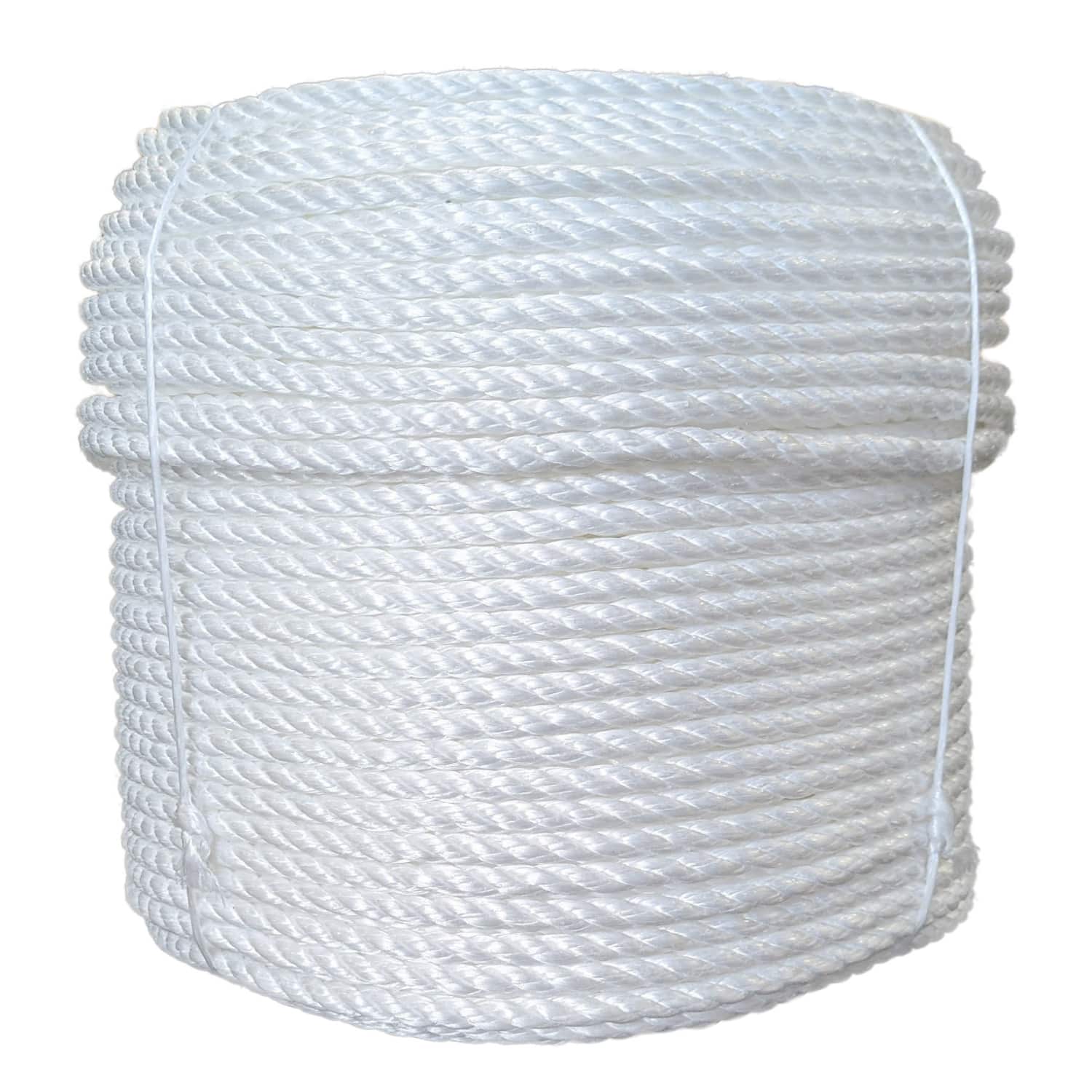 24mm White Polypropylene Rope (220m Coil) | Buy Rope