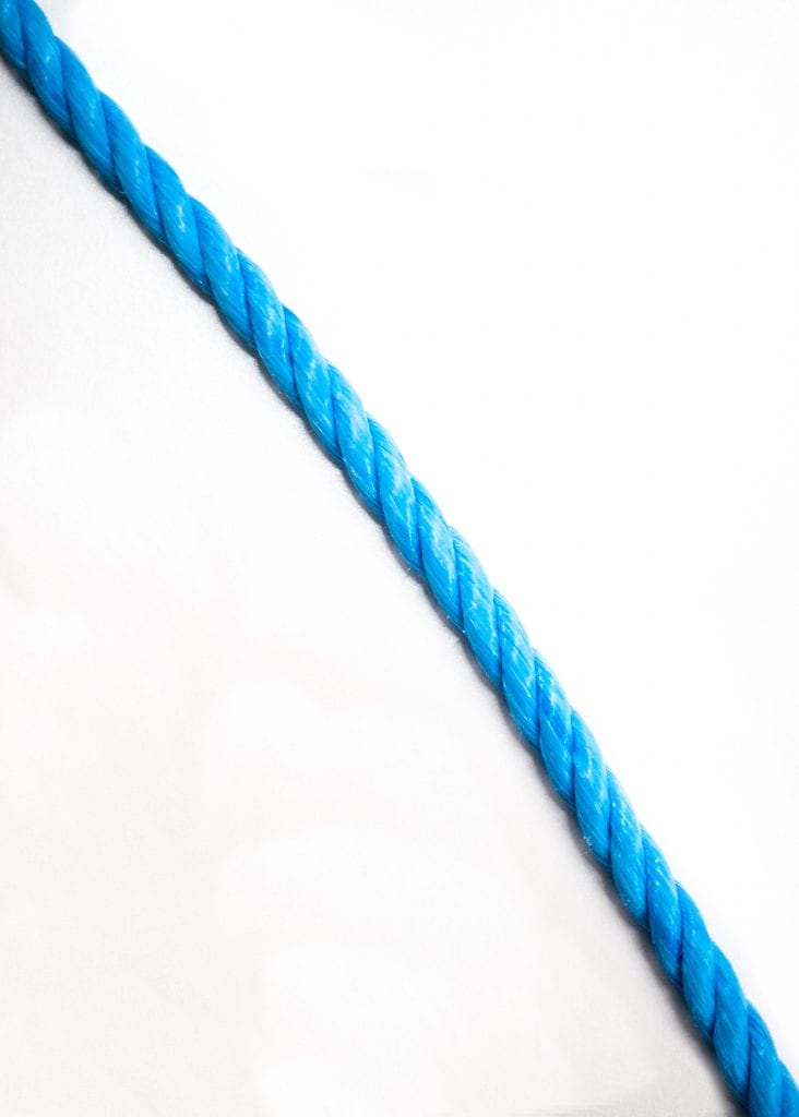 24mm Blue Polypropylene Rope (Sold by Meter) | Buy Rope