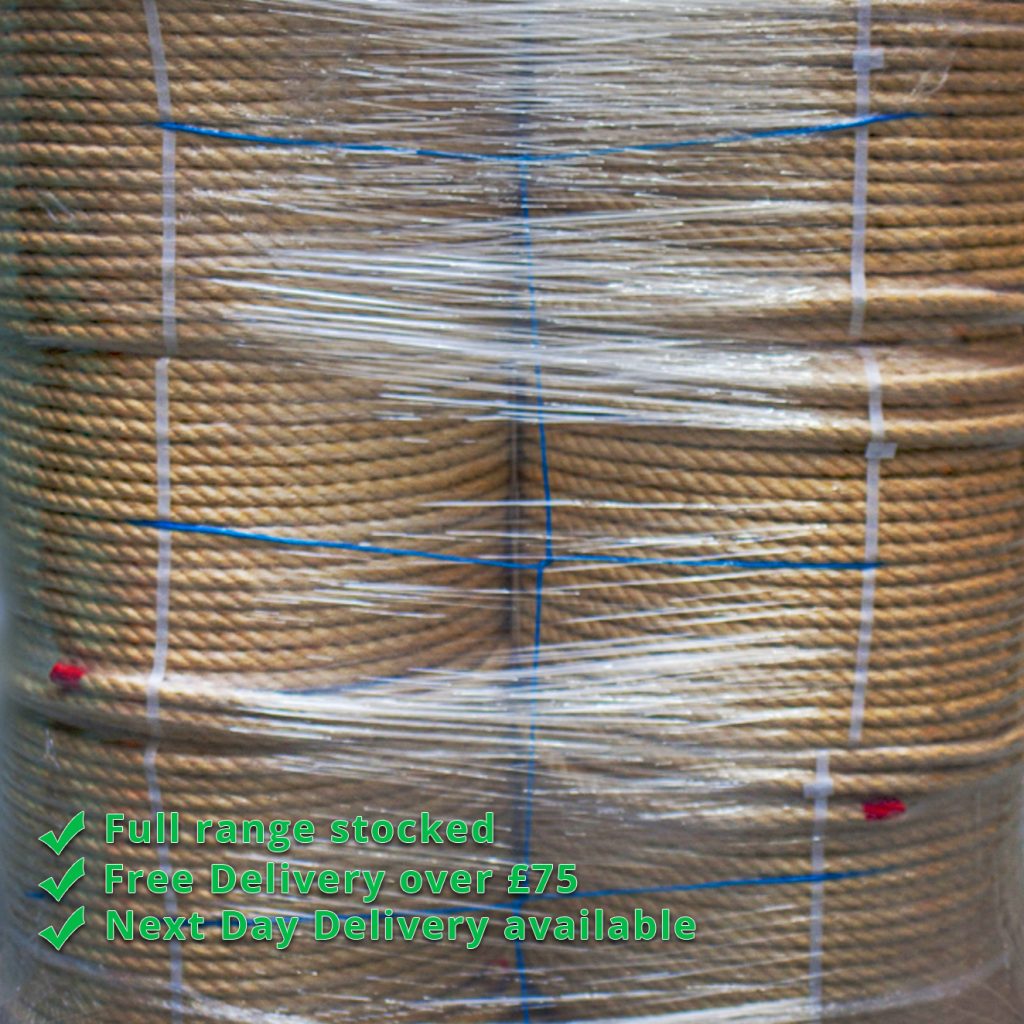6mm Natural Sisal Rope (220m Coil) | Buy Rope