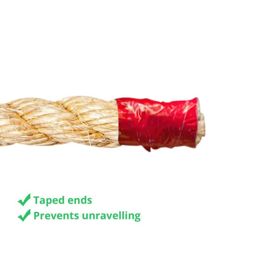16mm Natural Sisal Rope (Sold by Meter) | Buy Rope
