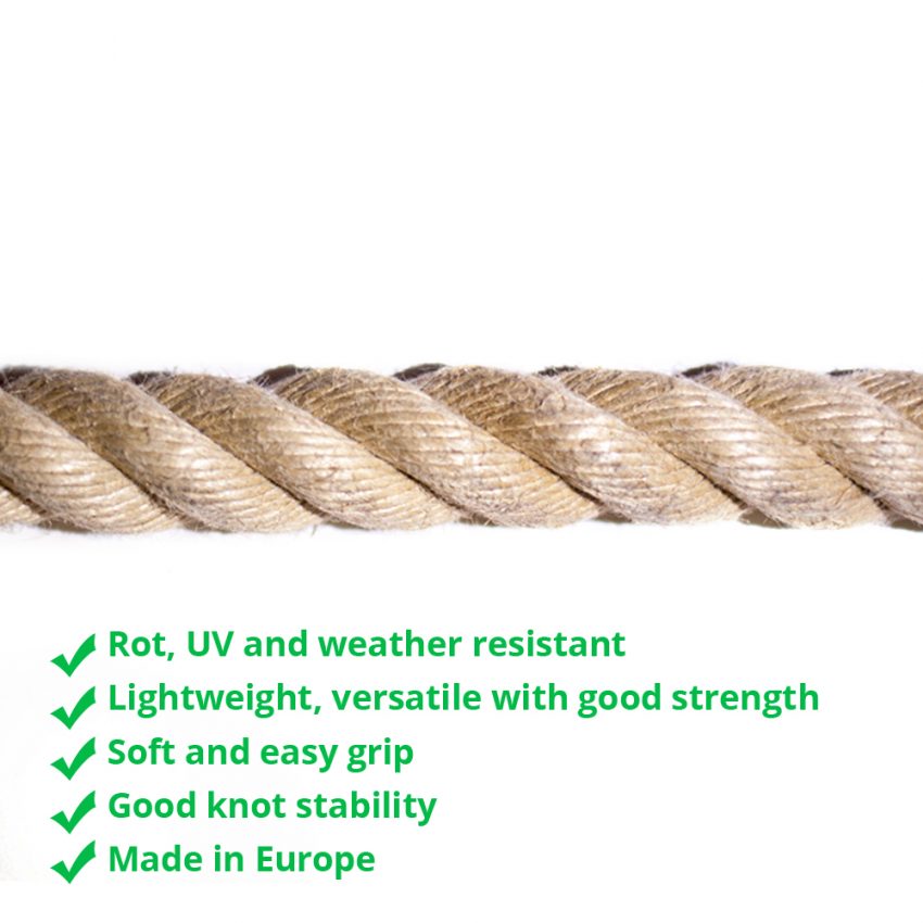 6mm Synthetic Hemp Rope (220m Coil) | Buy Rope