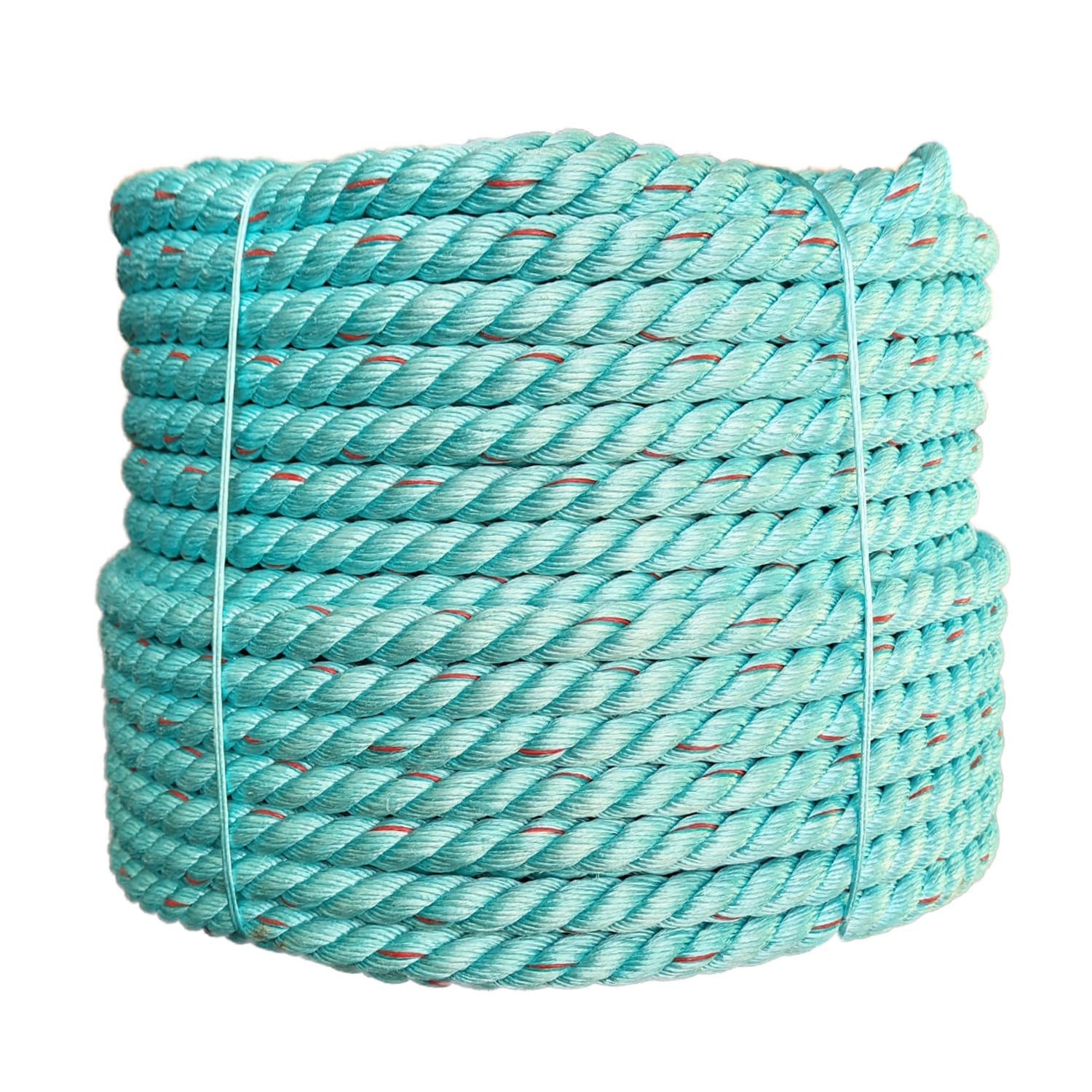 32mm Green with Red Flecks Polysteel Rope (220m Coil) | Buy Rope