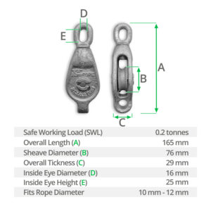 Washing Line Pulley & Winch (NEXT DAY DELIVERY) | Buy Rope