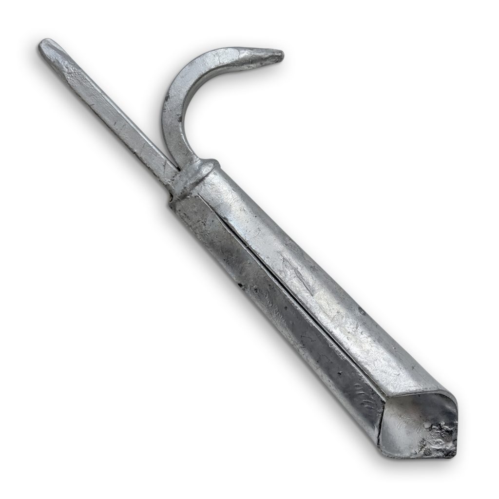 12" (305mm) Galvanised Single Boat Hook End | Buy Rope