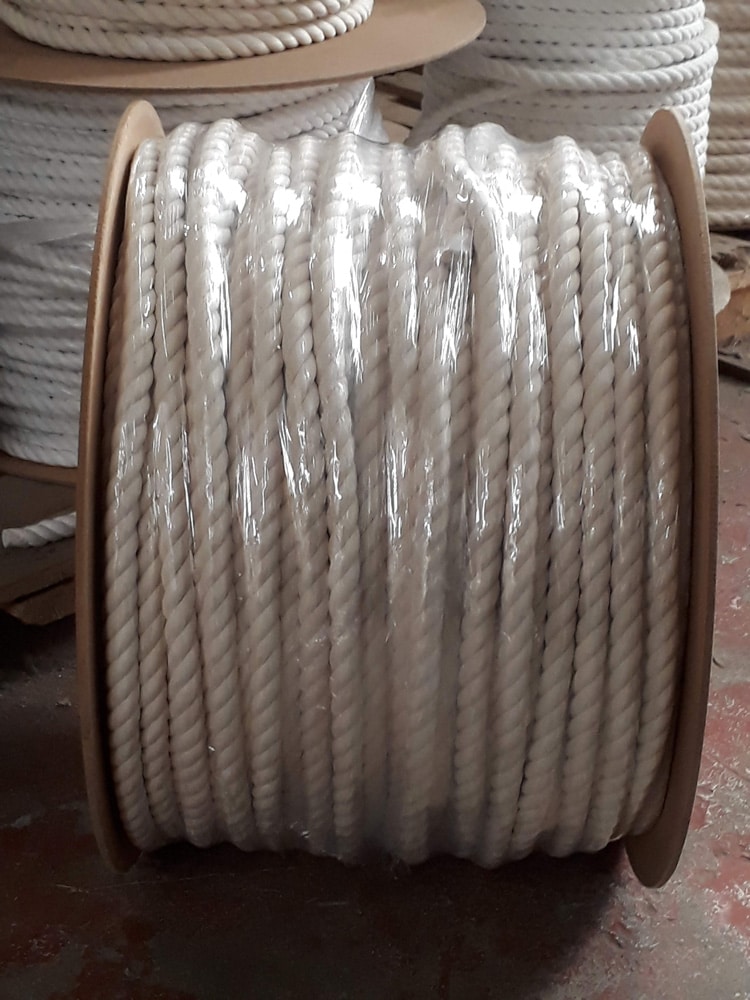 6mm White Cotton Rope (220m Coil) | Buy Rope