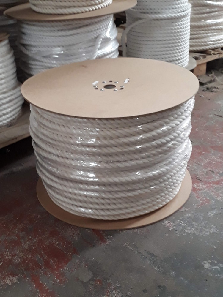 6mm White Cotton Rope (220m Coil) | Buy Rope
