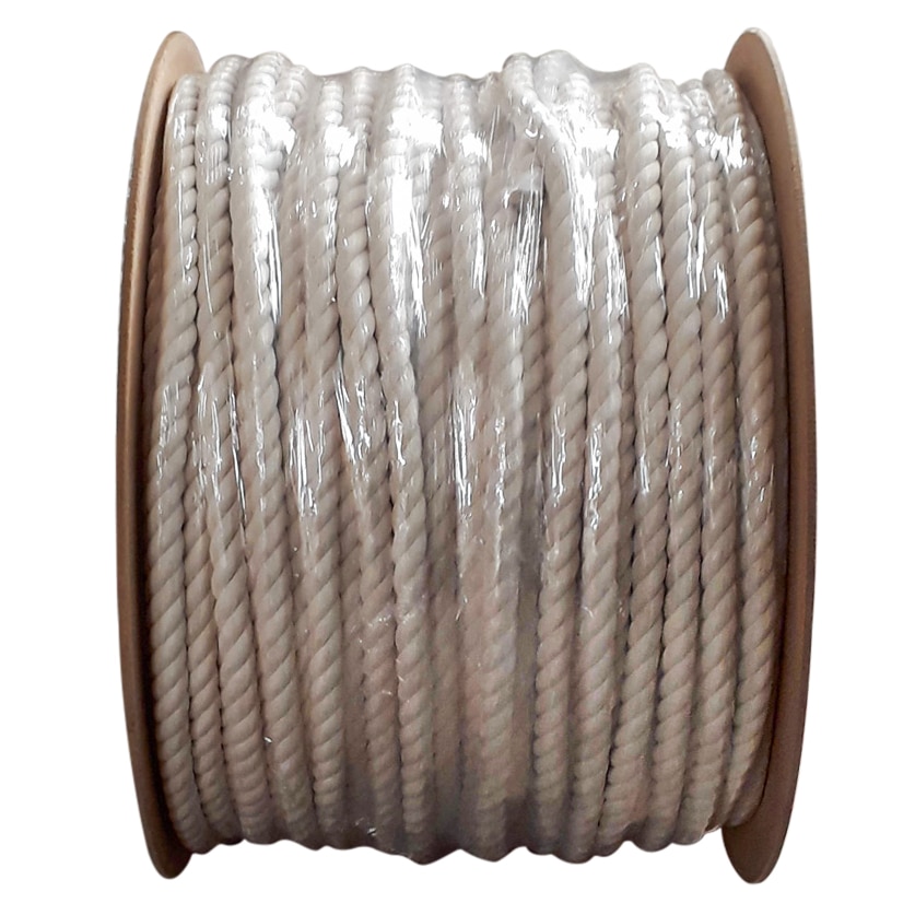 6mm White Cotton Rope (220m Coil) | Buy Rope