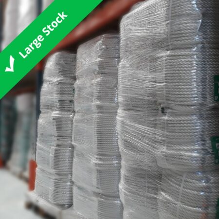 12mm White Polypropylene Rope (220m Coil) | Buy Rope