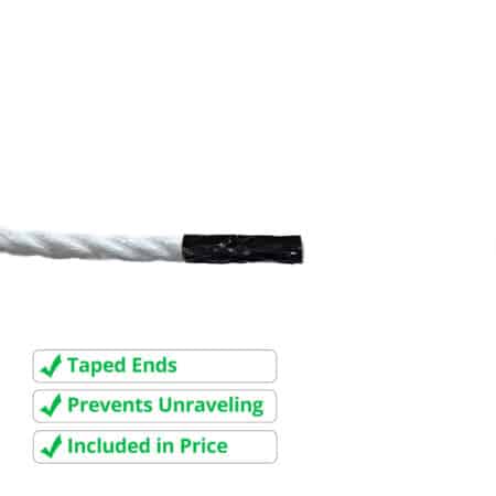 6mm White Polypropylene Rope (220m Coil) | Buy Rope