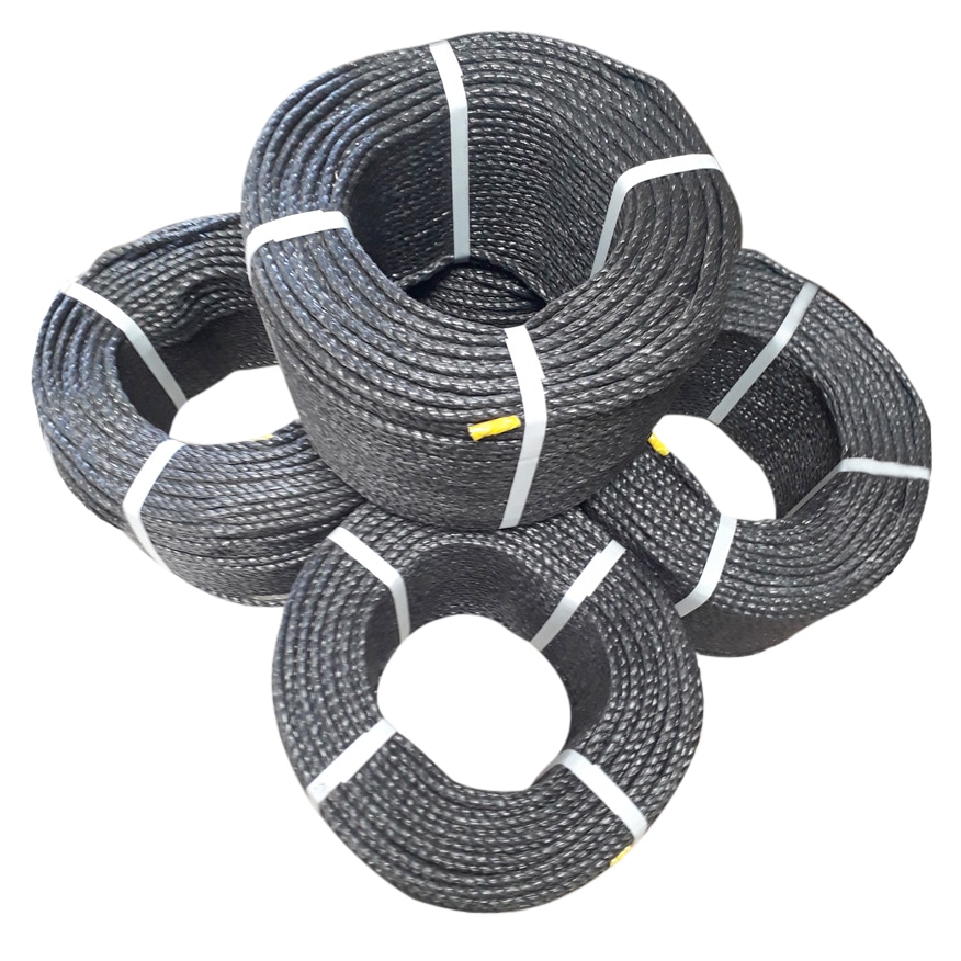 12mm Black Polypropylene Rope (220m Coil) | Buy Rope
