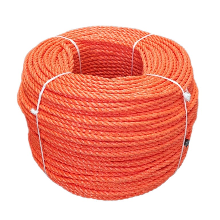 6mm Orange Polypropylene Rope (220m Coil) | Buy Rope