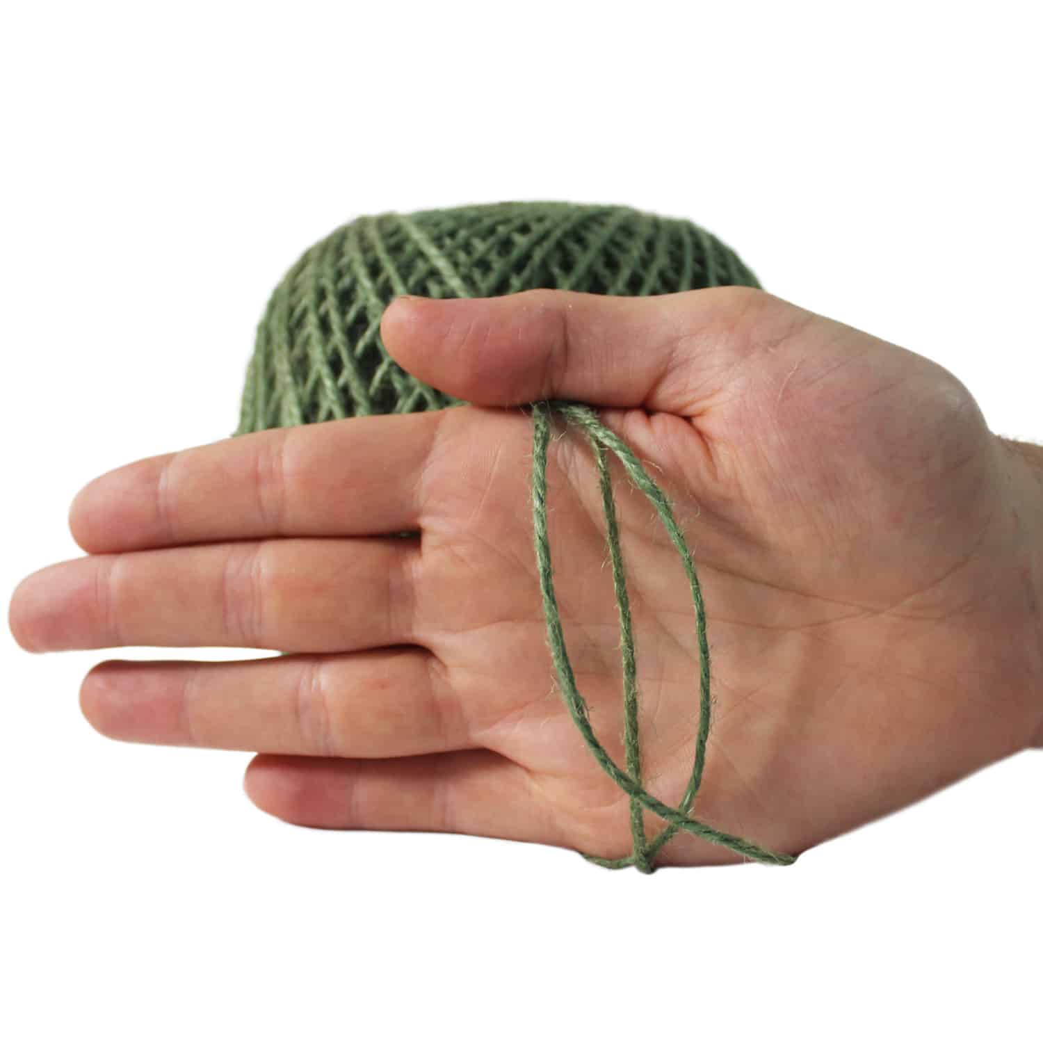 Green Jute Garden Twine, 3 Ply (500g) | Buy Rope