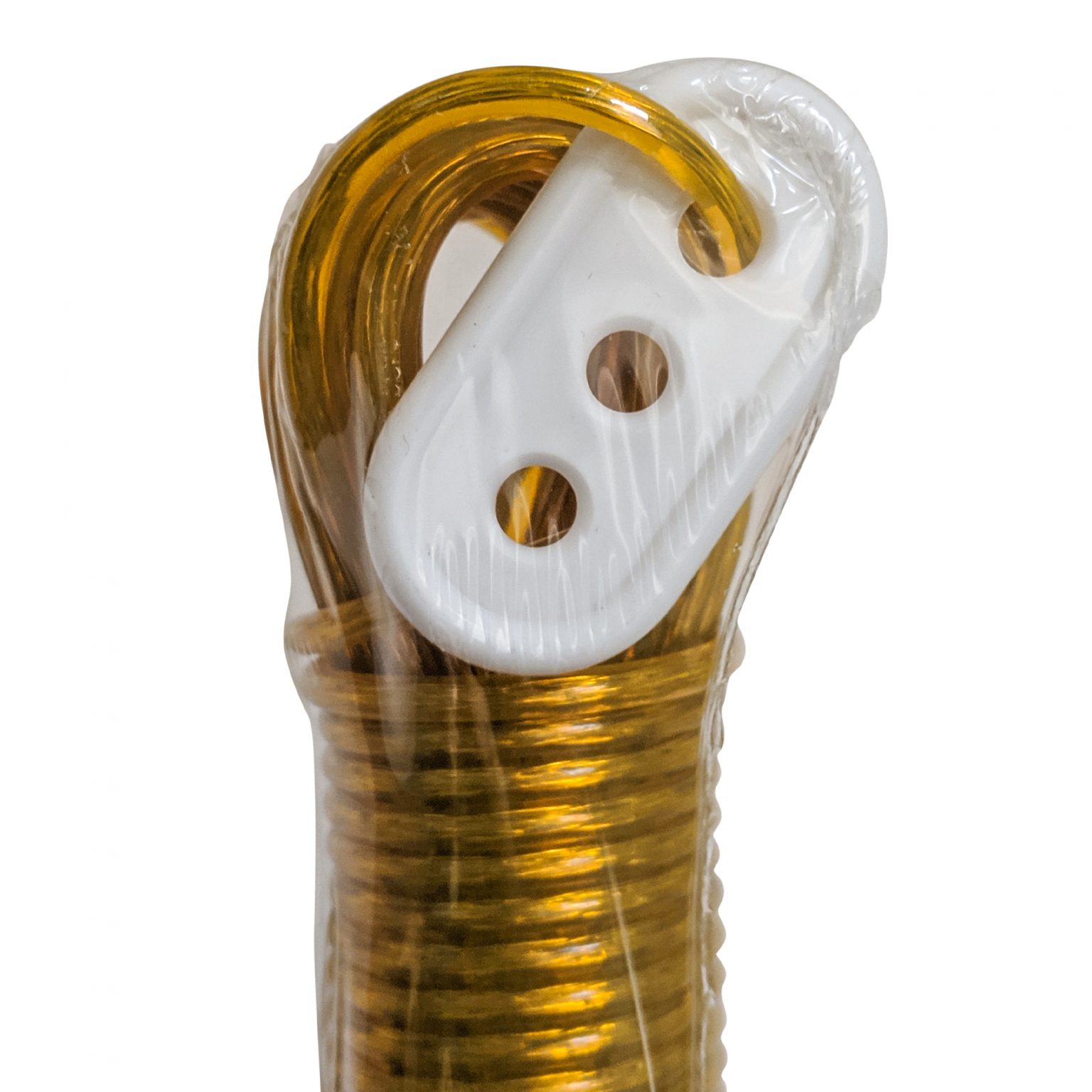 Gold PVC Coated Wire Washing Line (15m Long) | Buy Rope